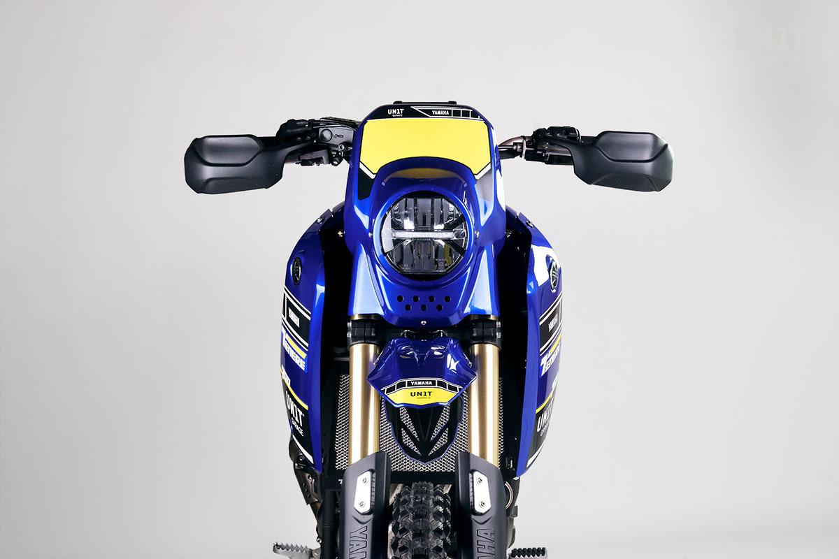 KIT YAMAHA TENERE 700 CLASSIC ICON BLUE unit garage